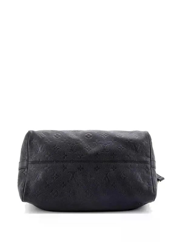 LOUIS VUITTON Speedy Soft Bandouliere 30 Satchel Monogram Empreinte Leather