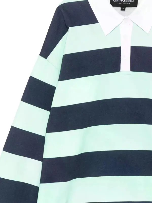Cynthia Rowley Ardie Polo Shirt - Blue