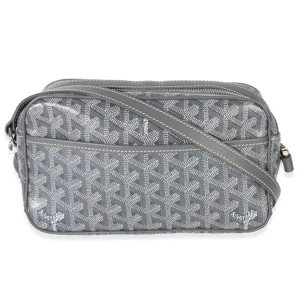 Goyard Ine Canvas Sac Cap Vert Pm - Gray