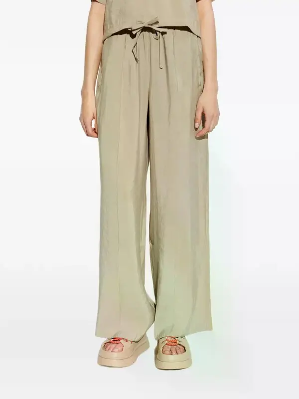 Maison Kitsuné Drawstring Wide-leg Trousers
