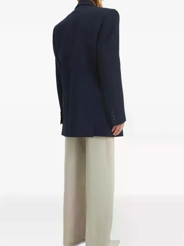THE FRANKIE SHOP Double-breasted Blazer - Blue