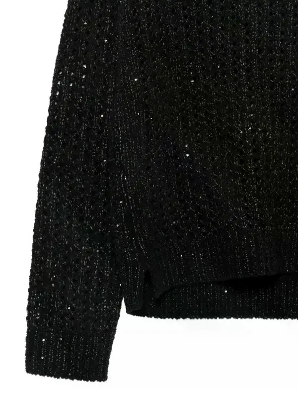 BETTY BARCLAY Sequin-embellished Sweater