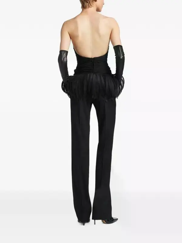 Balenciaga Ruched Halterneck Top