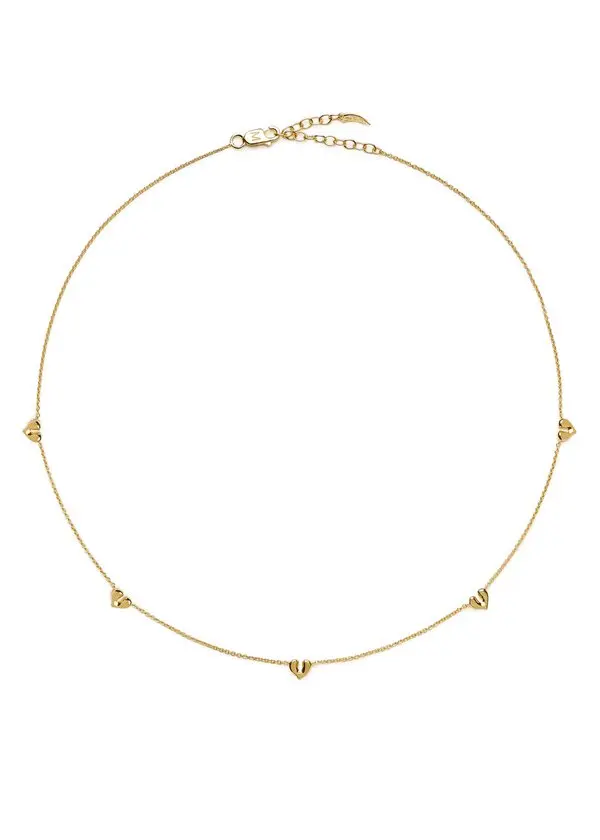 MISSOMA Molten Heart Vermeil Choker Necklace - Gold