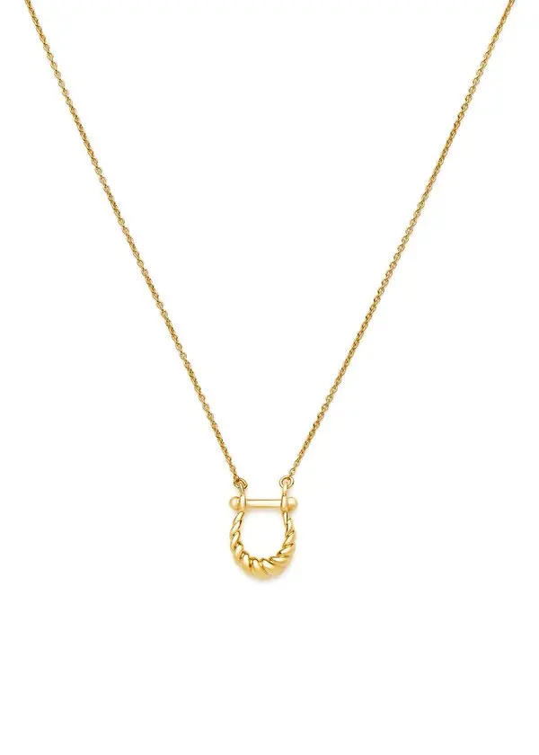 MISSOMA Lunar New Year Horseshoe Vermeil Necklace - Gold