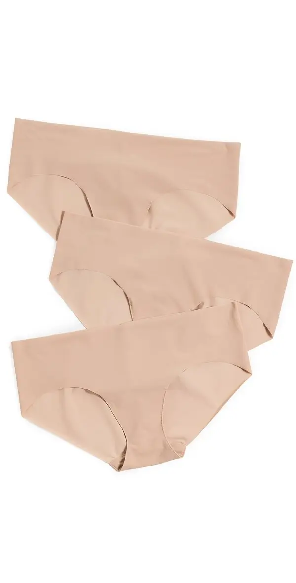 Commando Bikini Panties 3-pack - Beige