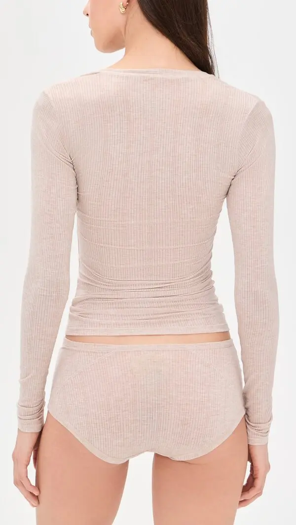 NEGATIVE Whipped Henley Top