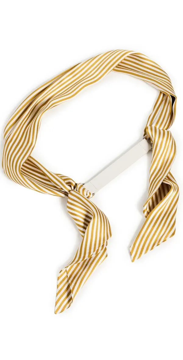 Rag & Bone Michele Scarf Belt - Sun Stripe