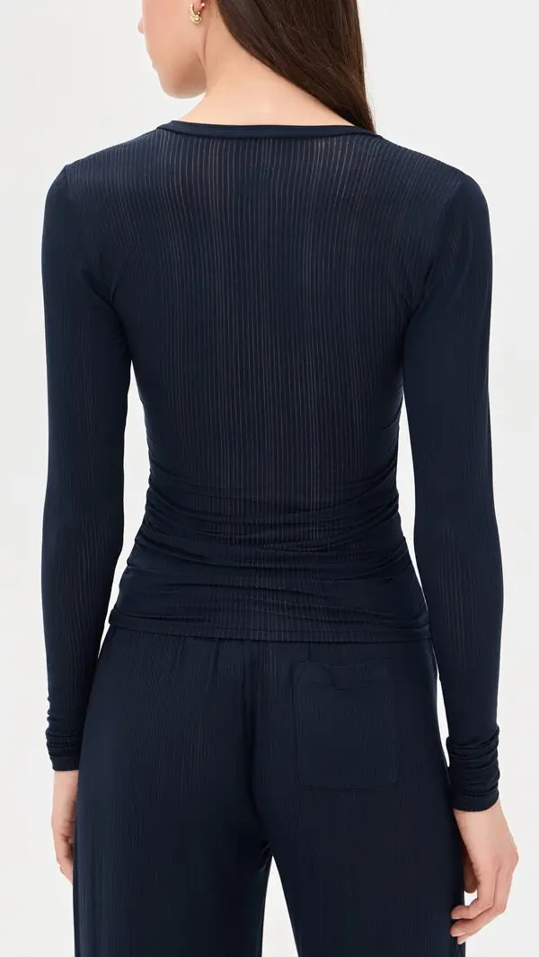 NEGATIVE Whipped Henley Top