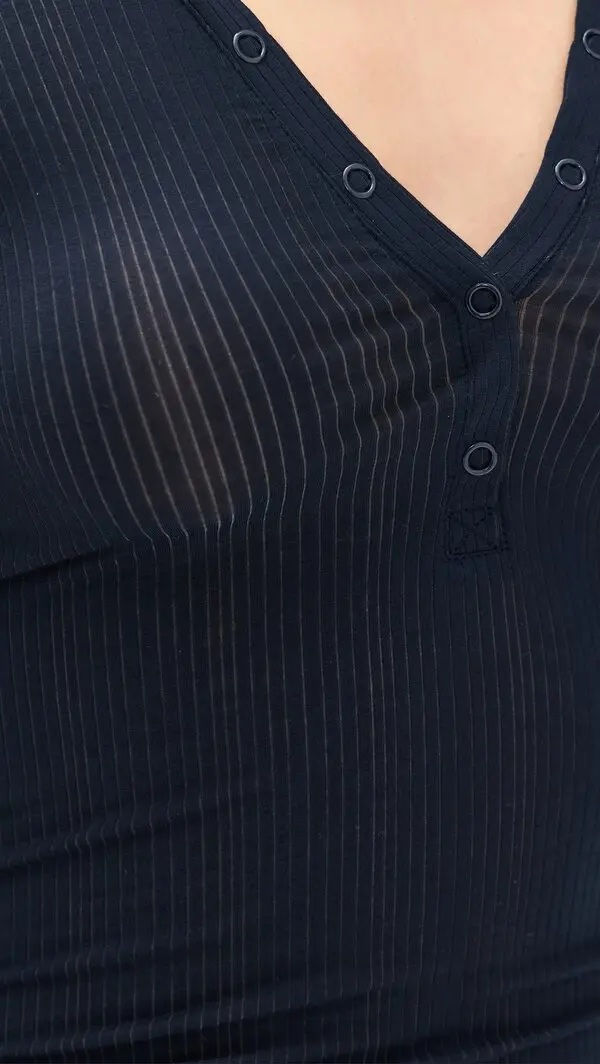 NEGATIVE Whipped Henley Top