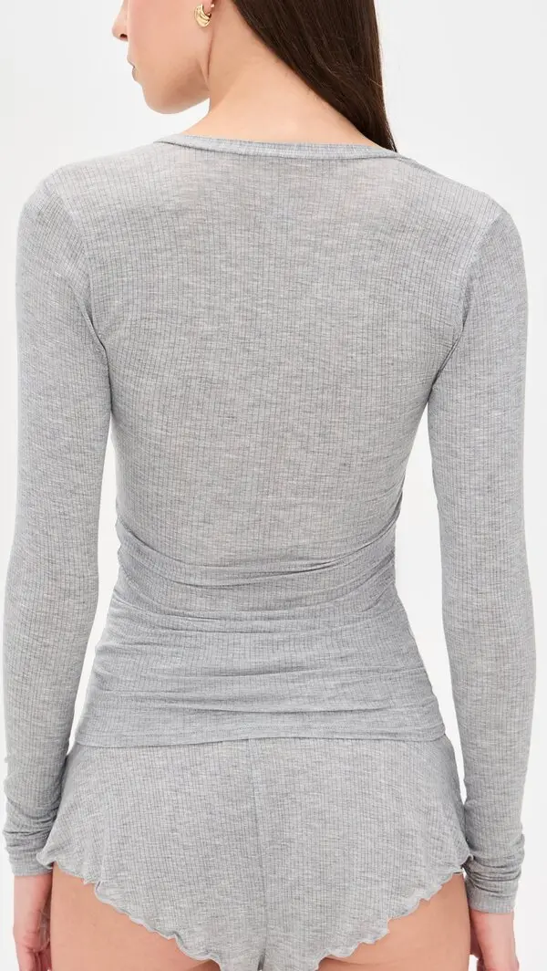 NEGATIVE Whipped Henley Top