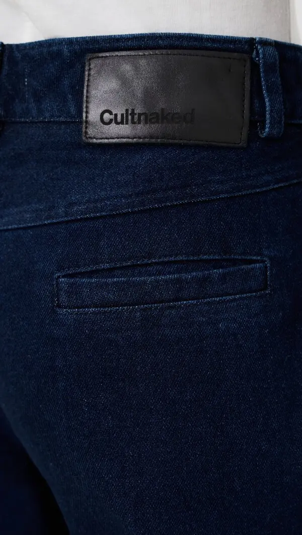 CULTNAKED Barrel Jeans In Raw Denim