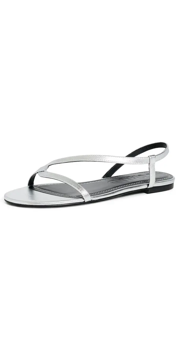 Staud Louden Sandals - Silver