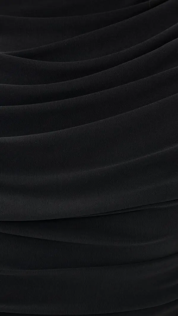 Ronny Kobo Brulee Mini Dress - Black