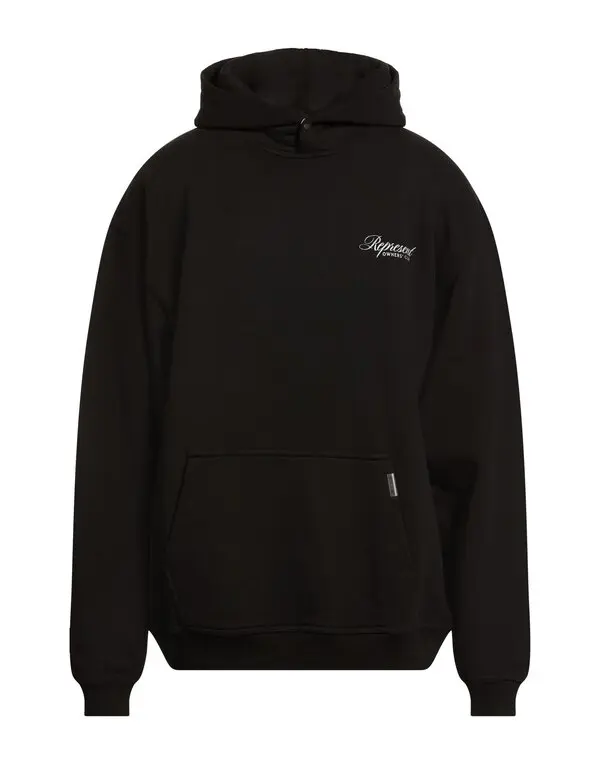 REPRESENT Cotton Sweatshirt - Black