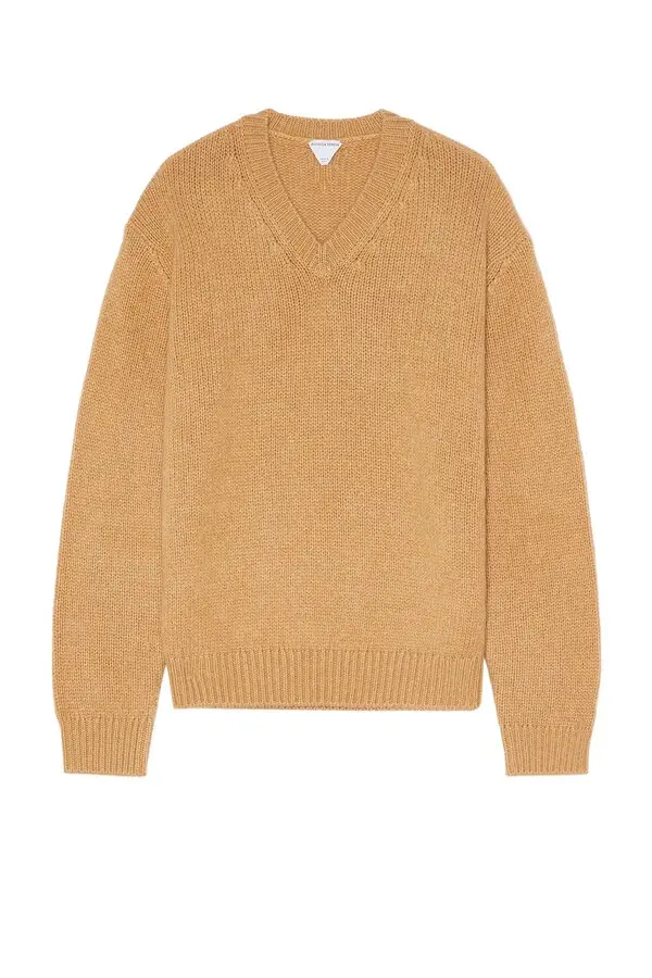 Bottega Veneta Cashmere Off Gauge V-neck Sweater