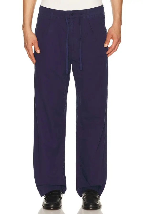 Polo Ralph Lauren Featherweight Twill Prepster Easy Pleated Pant - Spring Navy