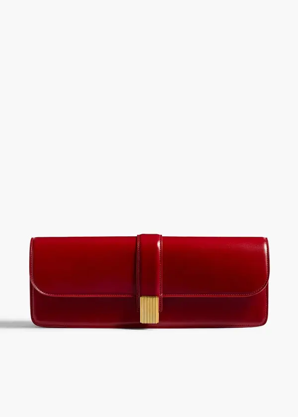 Khaite Blake Clutch - Ruby