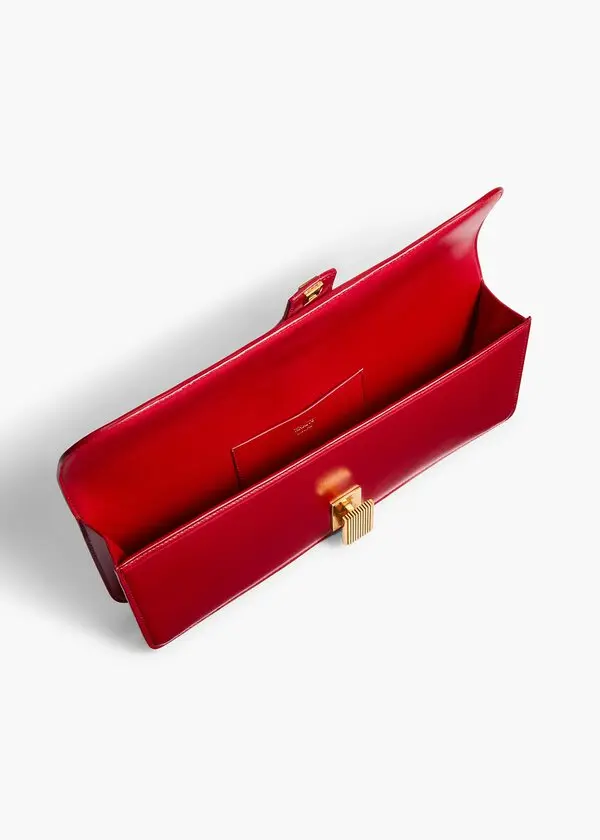 Khaite Blake Clutch - Ruby