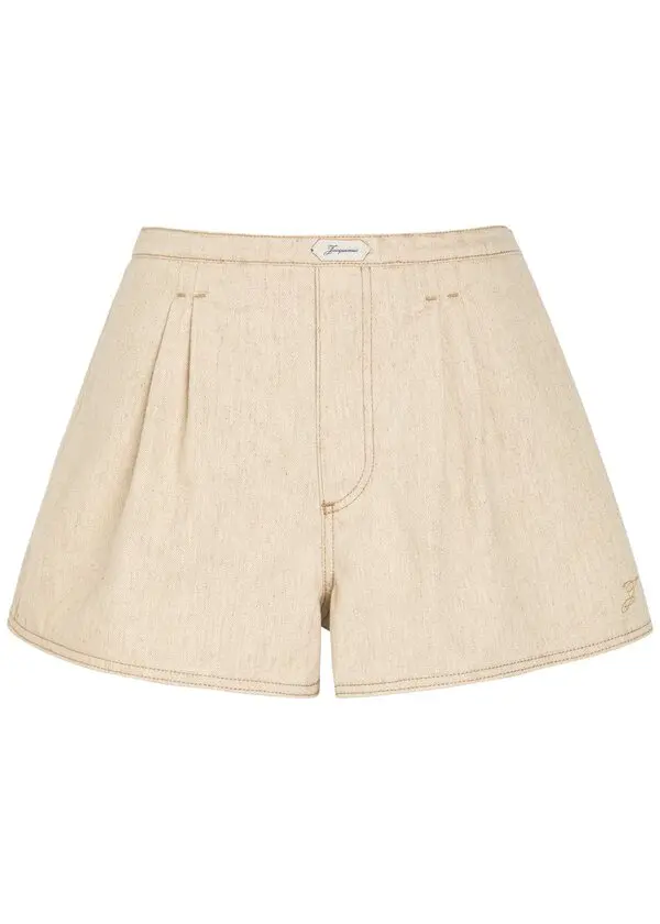 Jacquemus Le Short De-nimes Amelo Cotton-blend Shorts