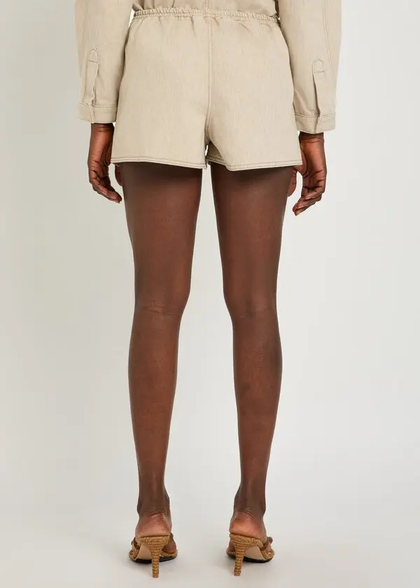 Jacquemus Le Short De-nimes Amelo Cotton-blend Shorts