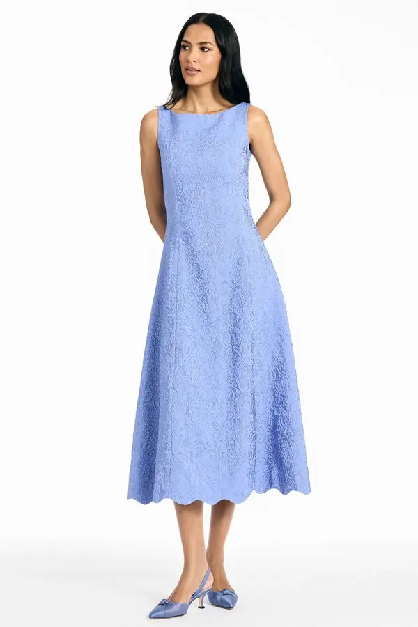 Sachin & Babi A-line Tea-length Dress - Opal
