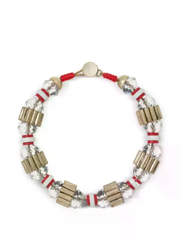 ROXANNE ASSOULIN The Crimp Beaded Bracelet - Red