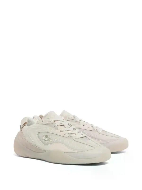 Lacoste Panelled Low Sneakers - Neutrals