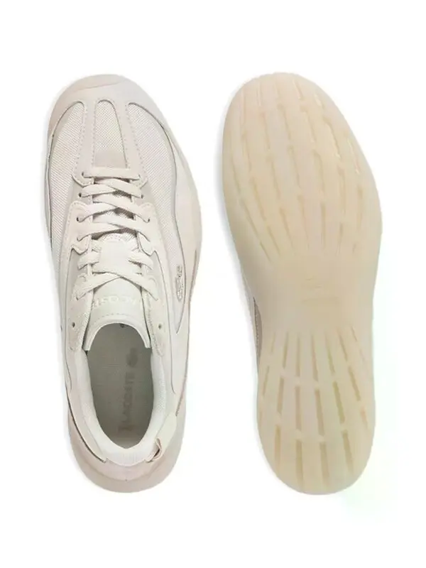 Lacoste Panelled Low Sneakers - Neutrals