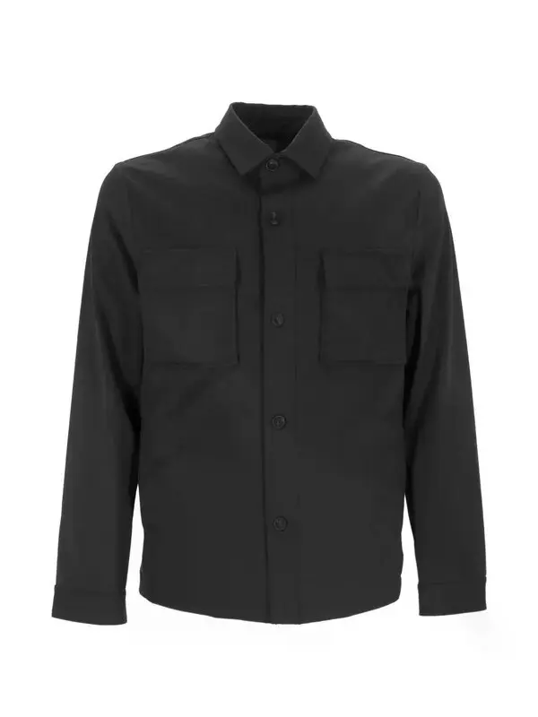 HOSIO Flap-pocket Shirt Jacket