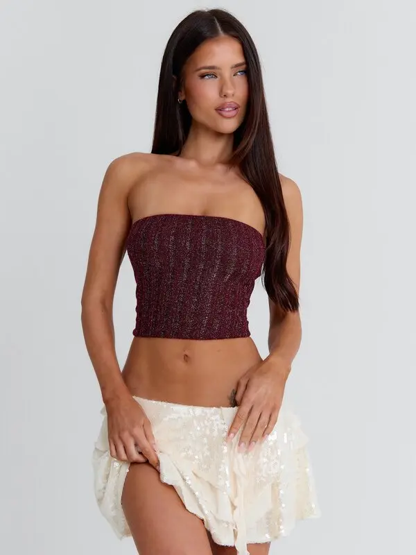 OUTCAST Theresa Strapless Top