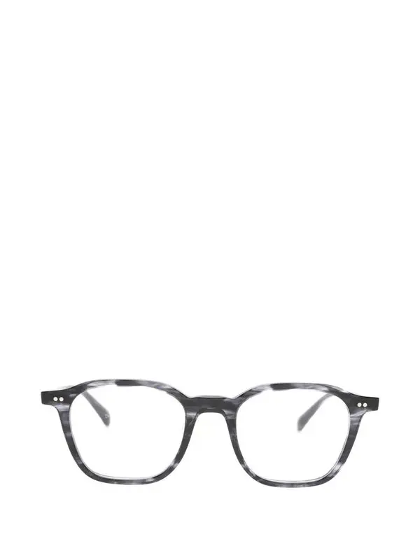 Oliver Spencer Arlett Square-frame Glasses - Grey
