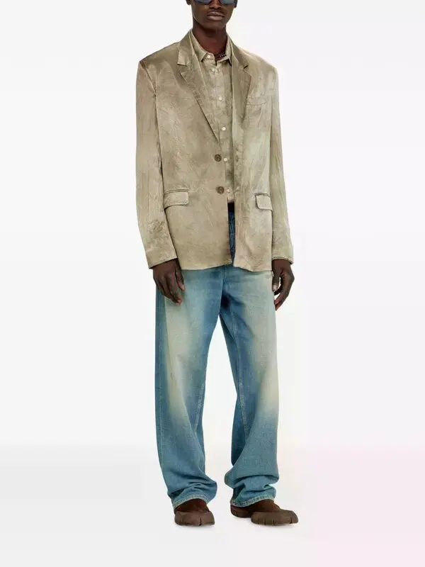 DIESEL® J-andre Wrinkled-effect Blazer