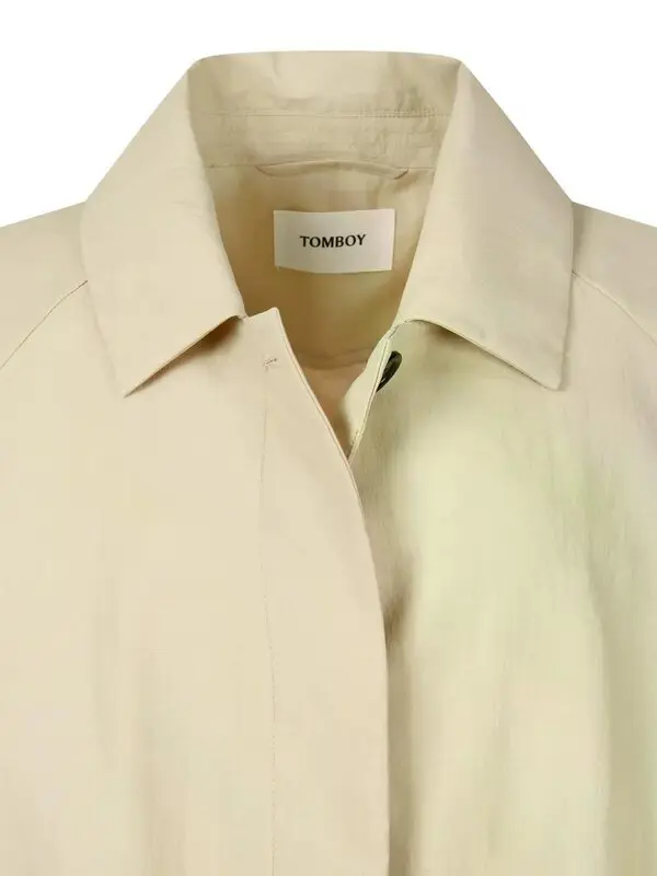 STUDIO TOMBOY Gathered Volume Jacket - Neutrals