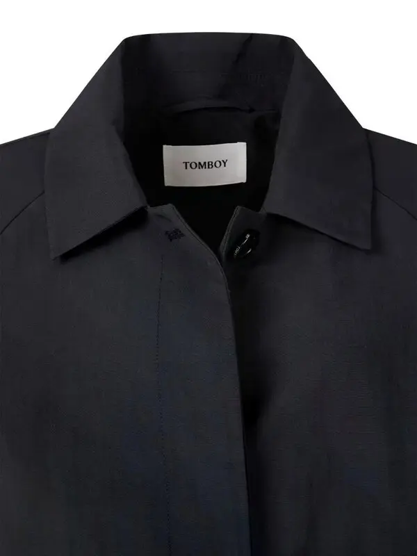 STUDIO TOMBOY Gathered Volume Jacket - Black