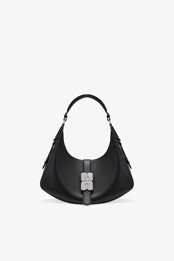 GANNI Kat Shoulder Bag - Black
