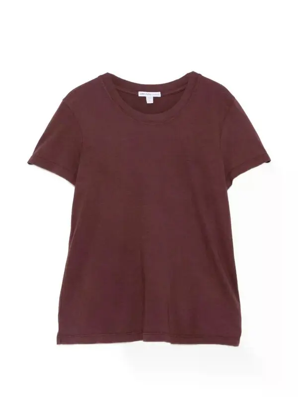 JAMES PERSE Short-sleeve Crew-neck T-shirt - Red