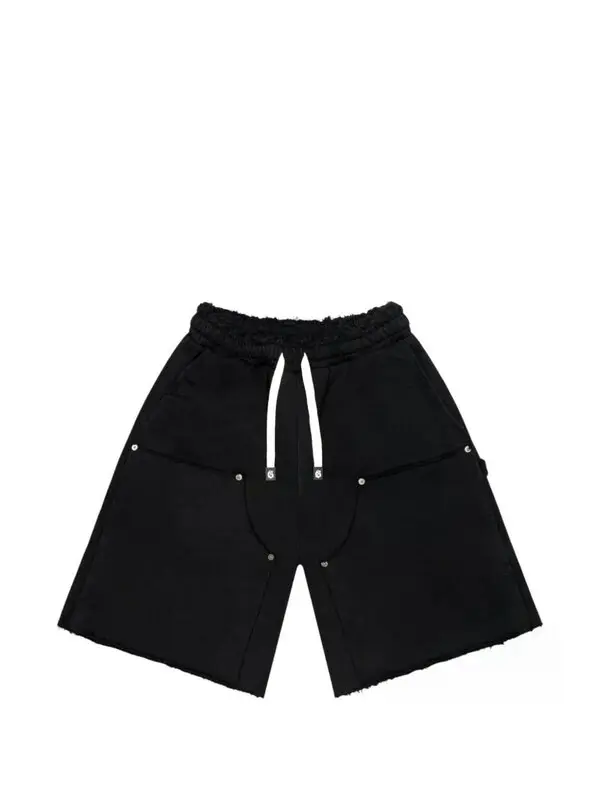 GODSPEED Distressed Carpenter Shorts - Black