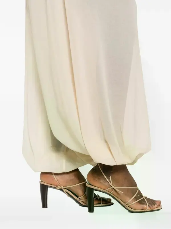 THE FRANKIE SHOP Mio Sheer Balloon Pants - Neutrals