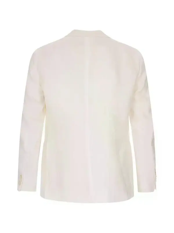 Caruso Notch-lapel Single-breasted Blazer - Neutrals