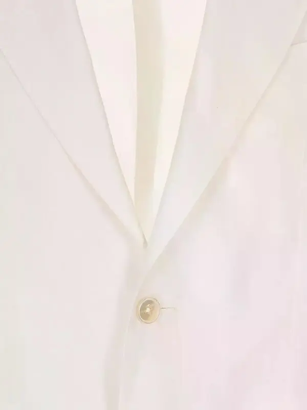 Caruso Notch-lapel Single-breasted Blazer - Neutrals