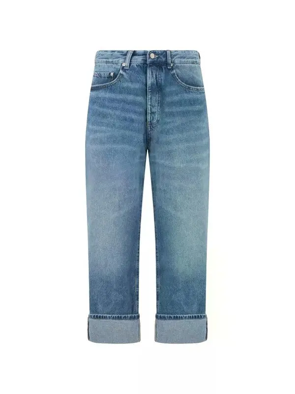 ICON DENIM LOS ANGELES Ross Turn-up Loose-fit Jeans