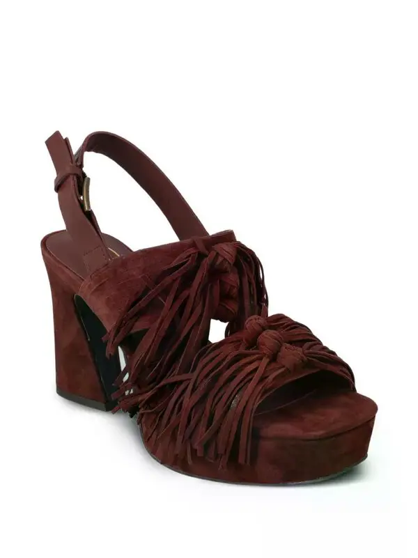 Ash Oprah Heel Sandals - Brown