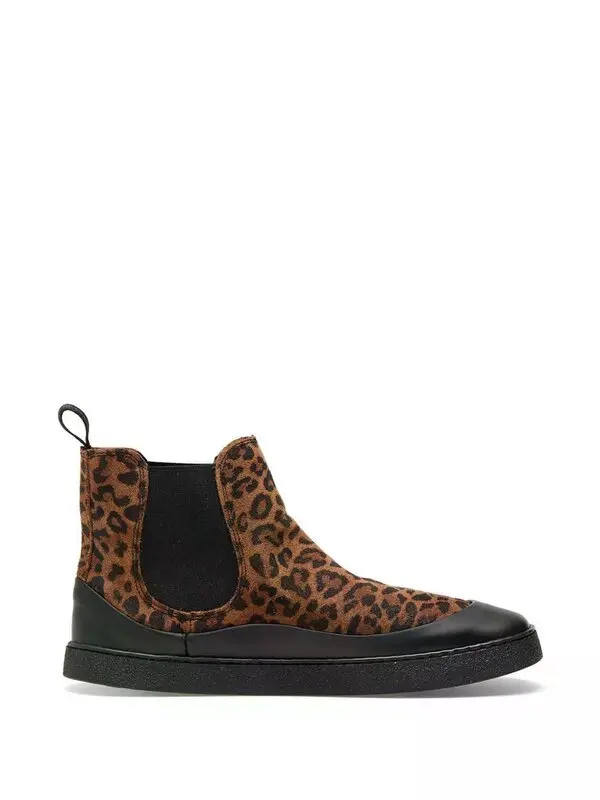 GROUNDIES Sienna Leopard-print Sneakers