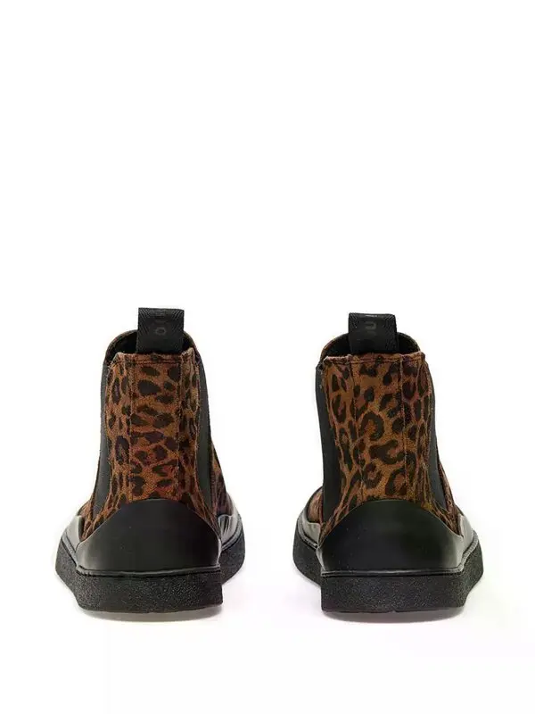 GROUNDIES Sienna Leopard-print Sneakers