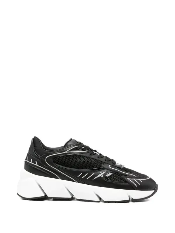 Paciotti Mesh Panelled Sneakers