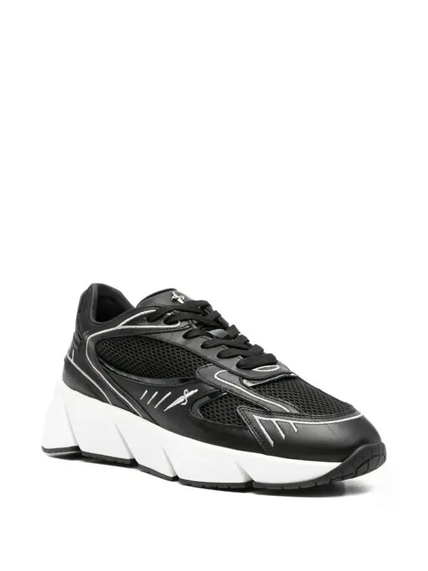 Paciotti Mesh Panelled Sneakers