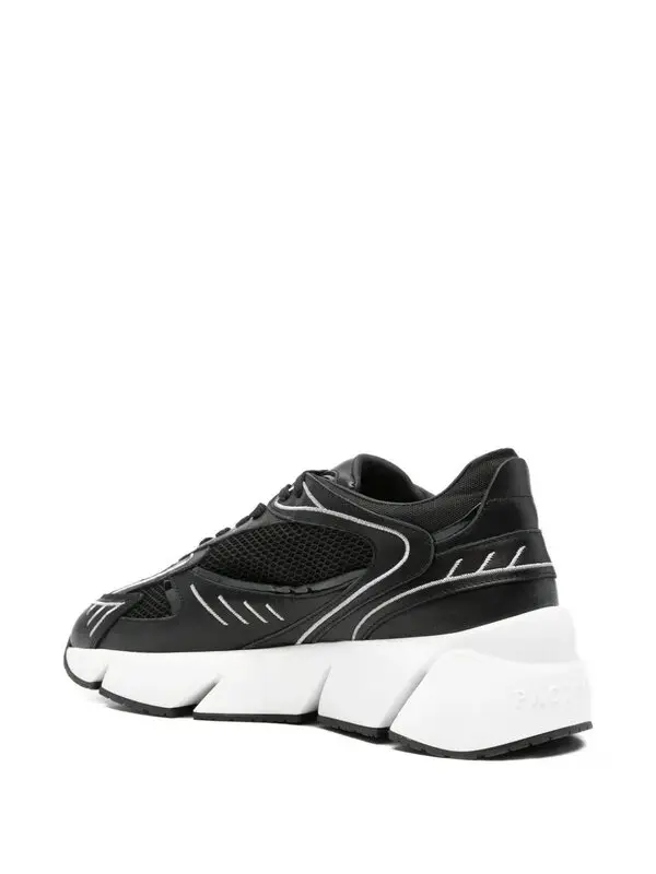 Paciotti Mesh Panelled Sneakers
