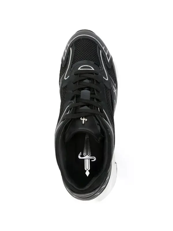 Paciotti Mesh Panelled Sneakers