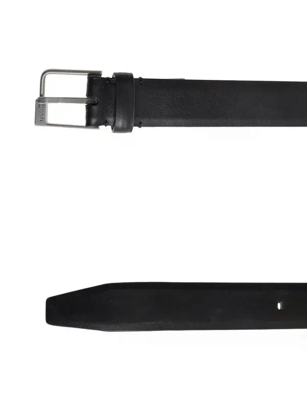 MAISON MARGIELA Buckle-fastening Leather Belt - Black